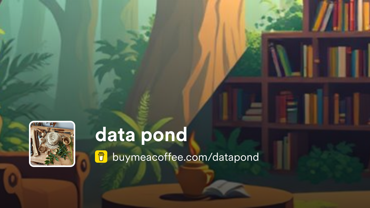 data pond is https://datapond.earth - Buymeacoffee
