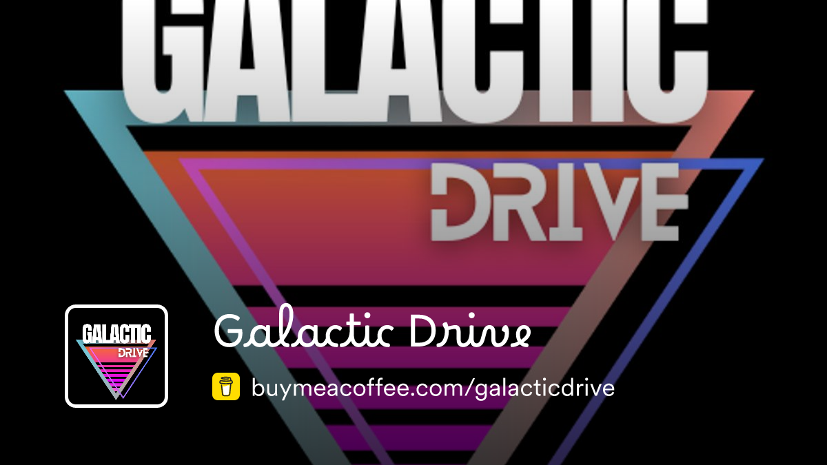 Galactic Drive is currently making more 80s synthwave music🎶🎹 ...