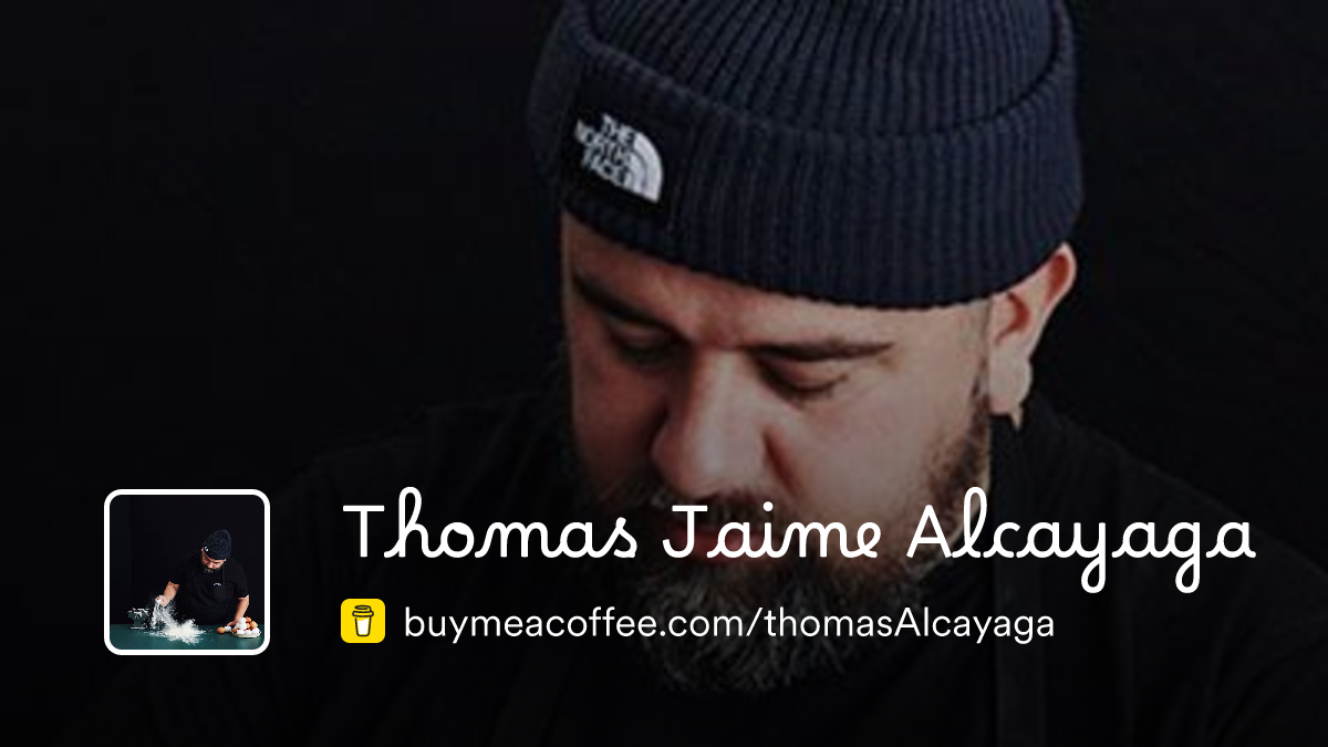 Thomas Jaime Alcayaga - Buymeacoffee