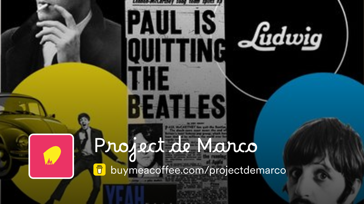 Project de Marco is an artist - Buymeacoffee