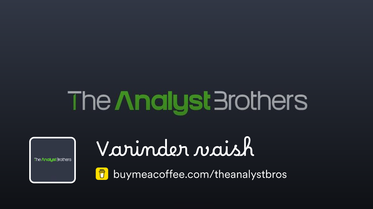 Varinder vaish - Buymeacoffee