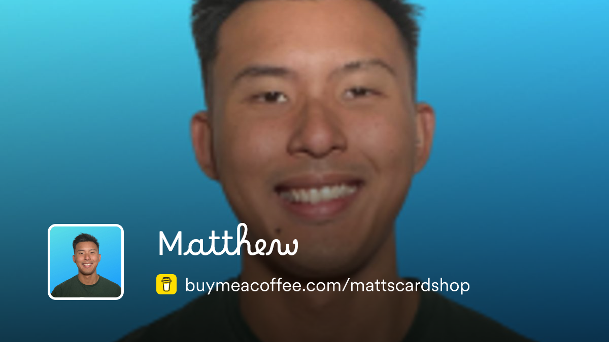 Matthew - Buymeacoffee