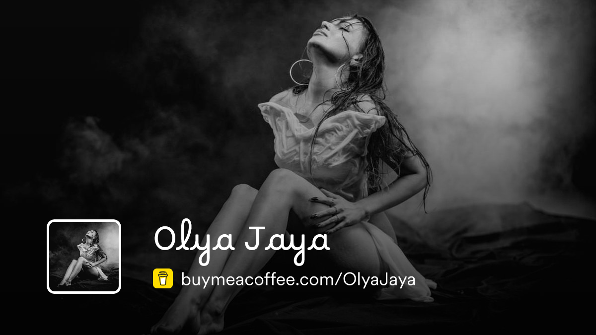 Olya Jaya is Singer and songwriter - Buymeacoffee