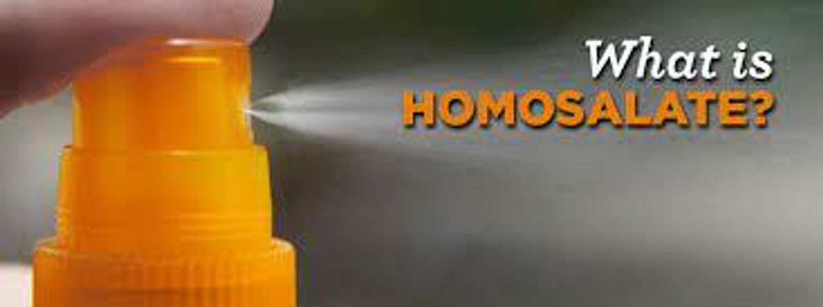 Entry (1) UV Filter: Homosalate — Mo's skin lab - Buymeacoffee