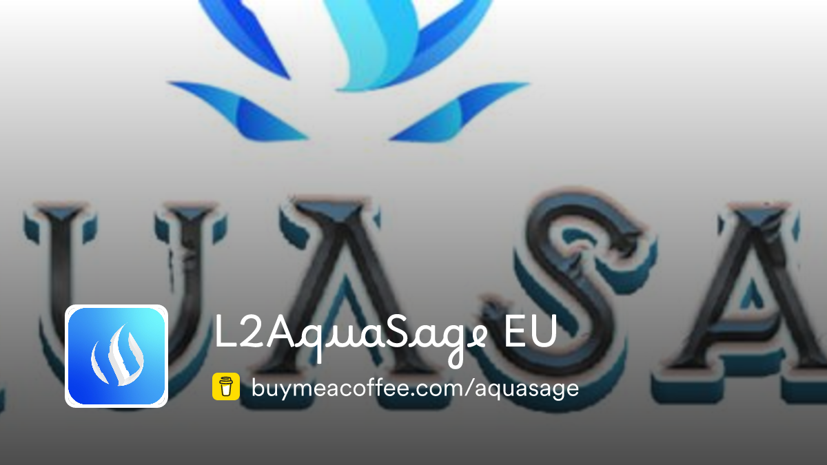 L2AquaSage EU - Buymeacoffee