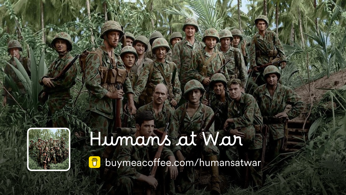 Humans at War - Buymeacoffee