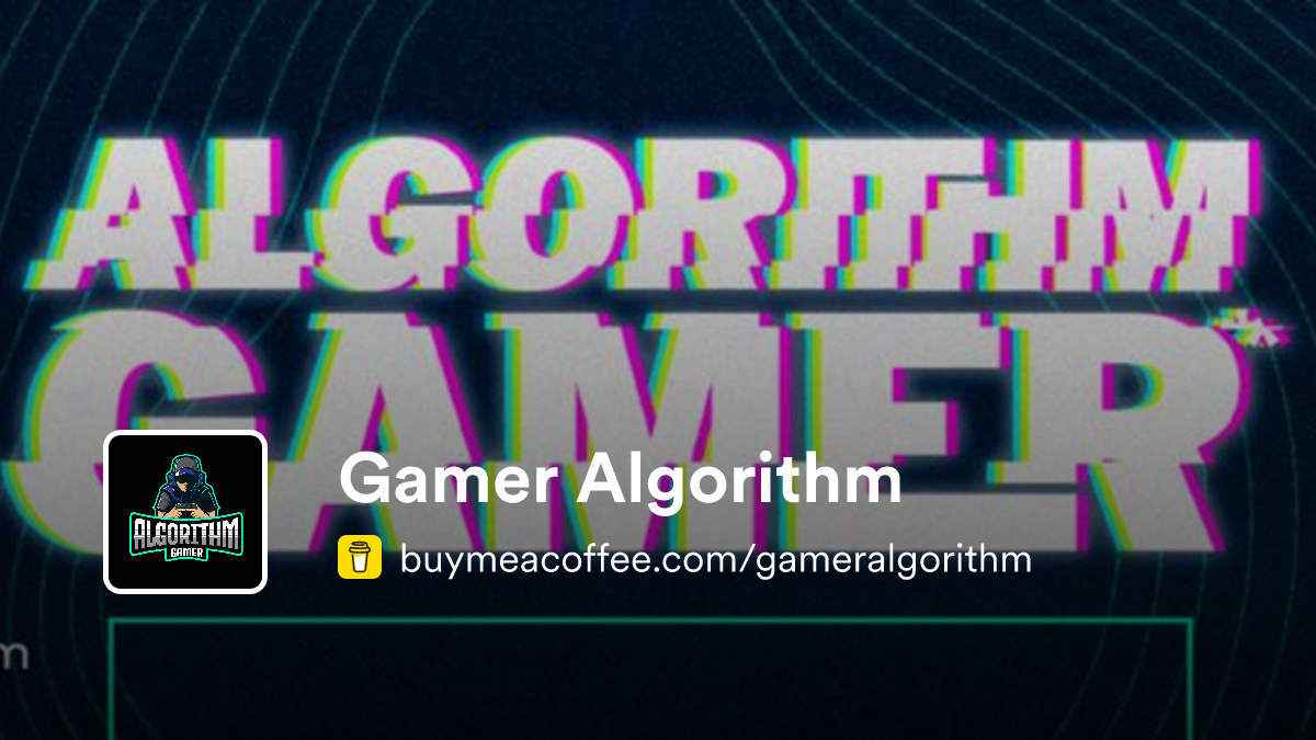 Extras | Gamer Algorithm - Buymeacoffee