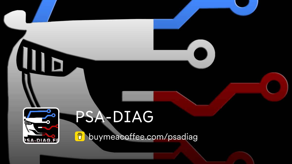 PSA-DIAG is Diagnostic helper software creator - Buymeacoffee