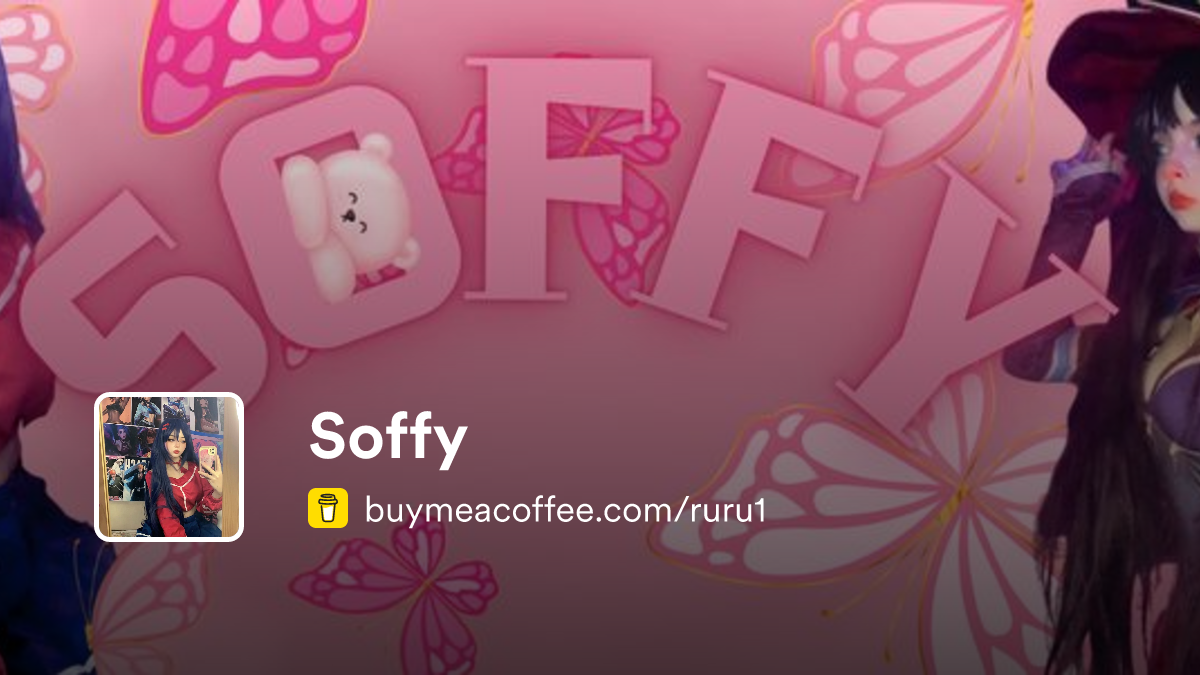 Soffy is Cosplayer - Buymeacoffee