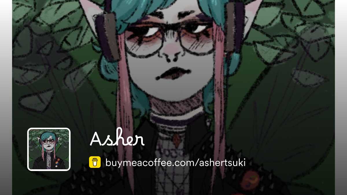 Asher is Creating makeup looks - Buymeacoffee