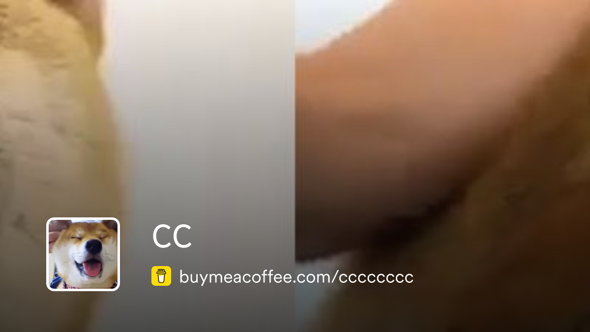 CC - Buymeacoffee