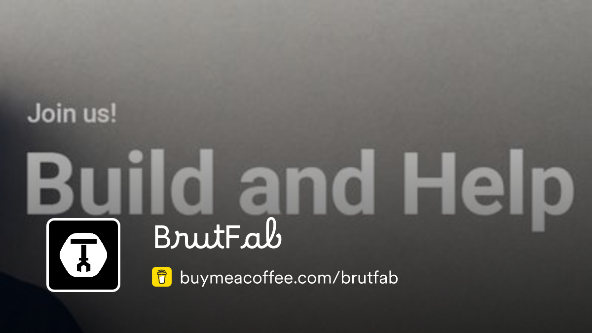 BrutFab - Buymeacoffee
