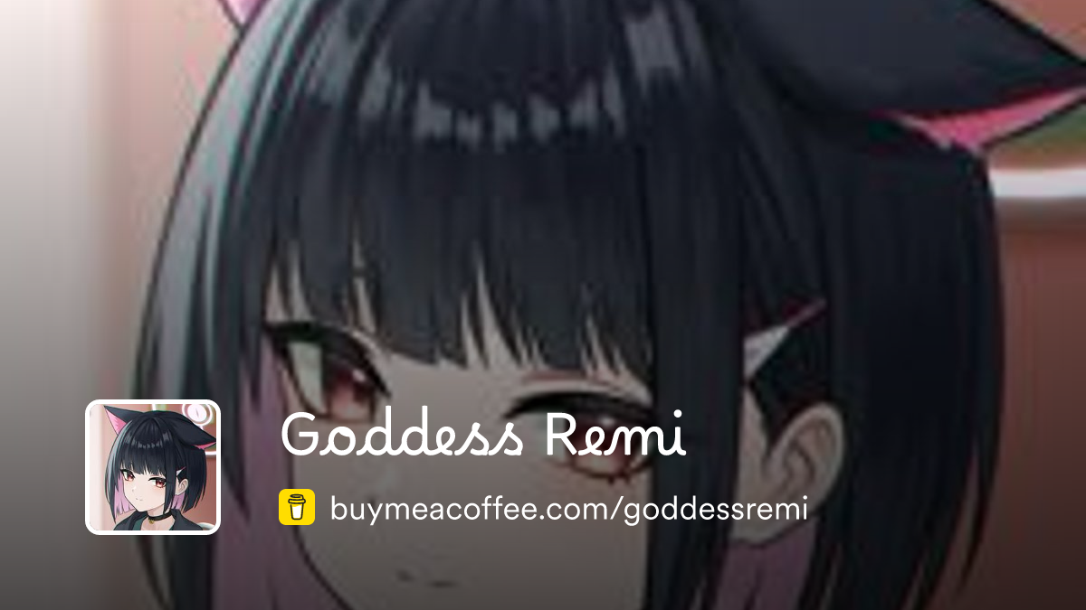 Goddess Remi - Buymeacoffee