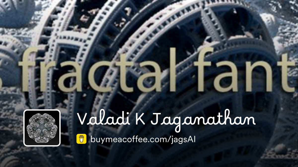 Valadi K Jaganathan - Buymeacoffee