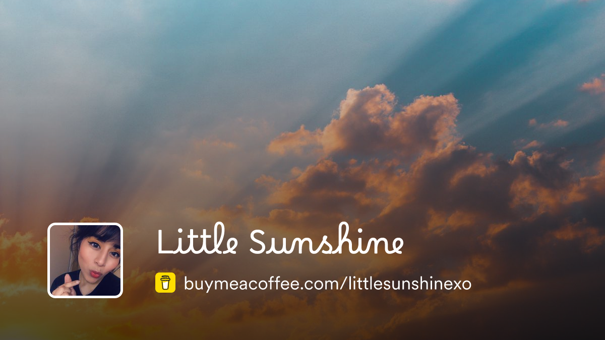 Little Sunshine is posi vibes🫶🏼 wanna buy me some packs or coffee 🫶🏼🫶🏼🫶 ...