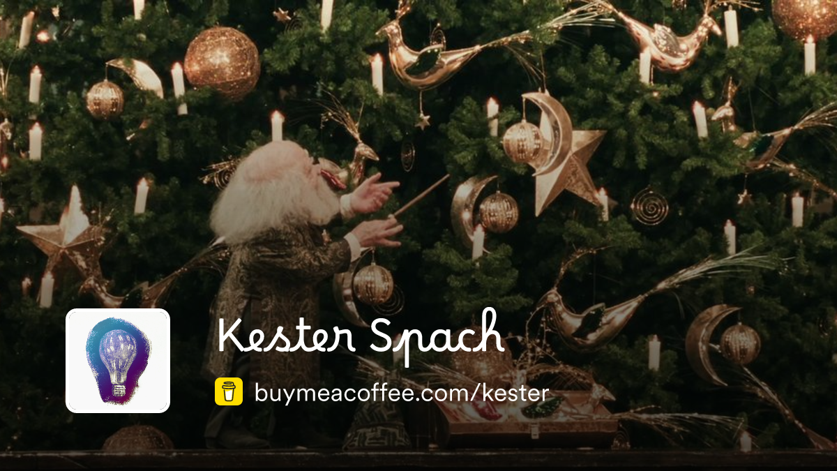 Kester Spach is creating video content - Buymeacoffee