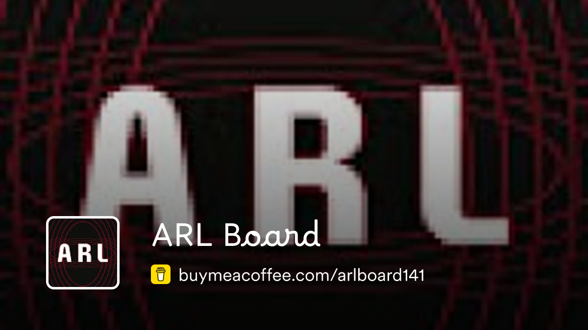 ARL Board - Buymeacoffee