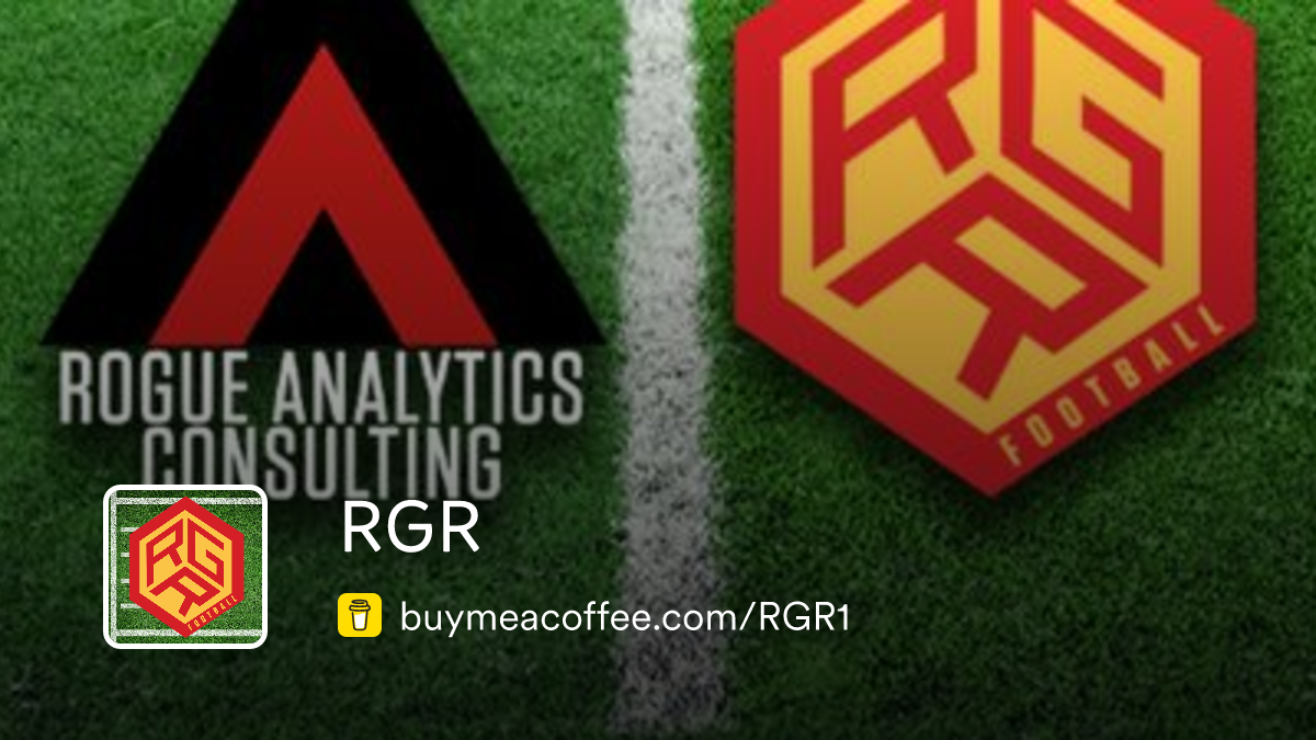 RGR is Football Intelligence for all! - Buymeacoffee