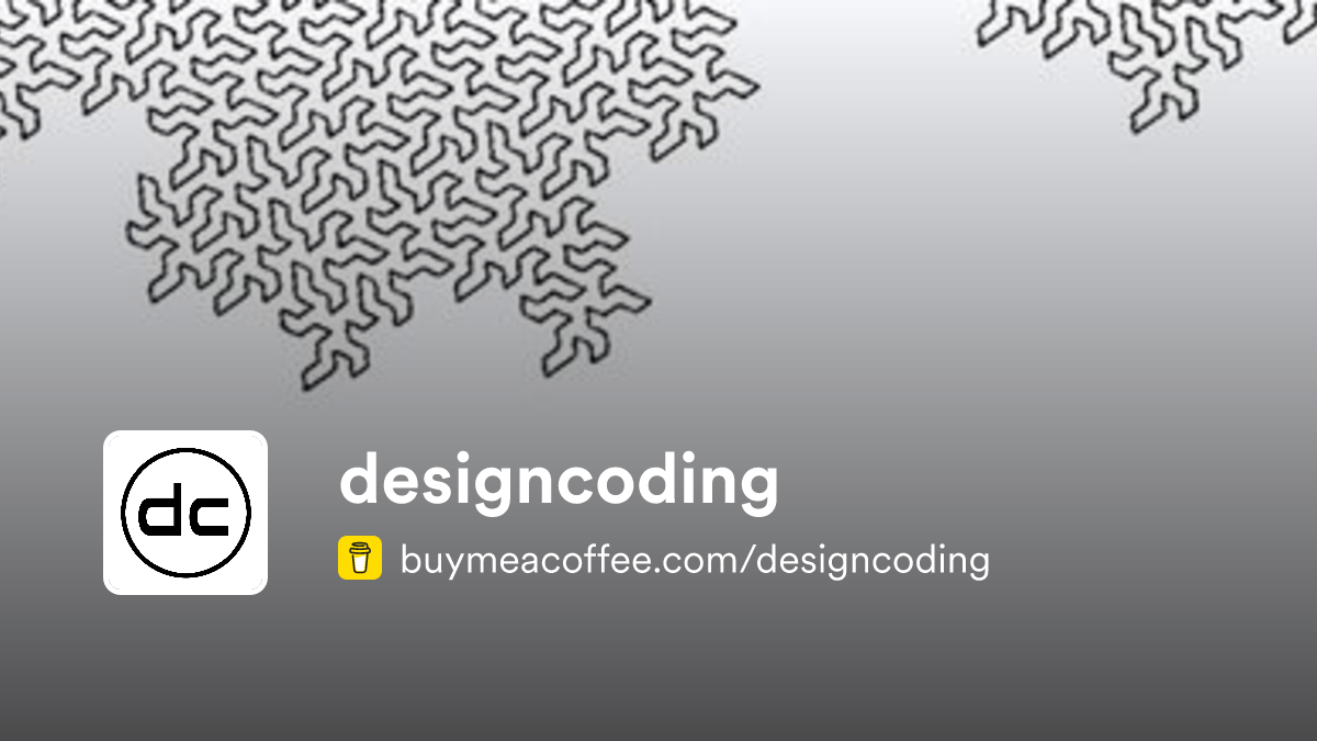 designcoding is Generative algorithms for designers and architects - Buymeacoffee