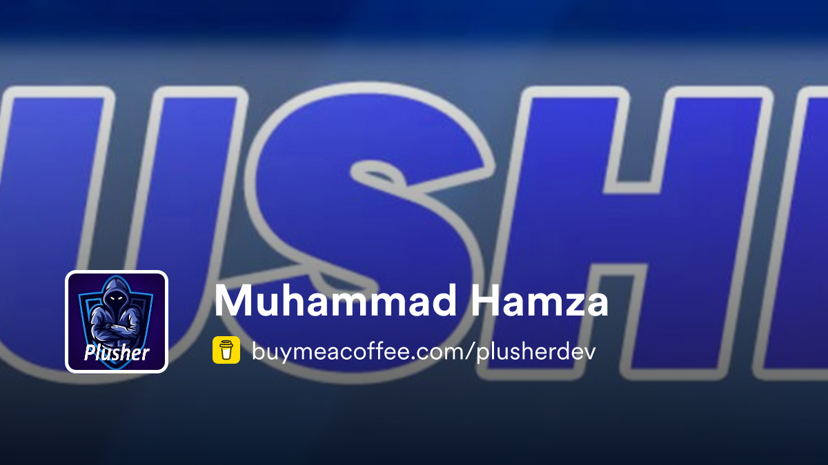 Muhammad Hamza is creating Scripts, and fix error for fivem - Buymeacoffee