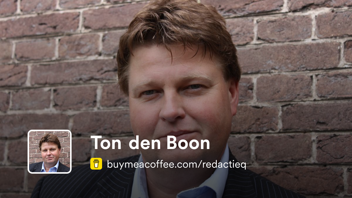 Ton den Boon is taalbeschrijver en woordenboekmaker - Buymeacoffee