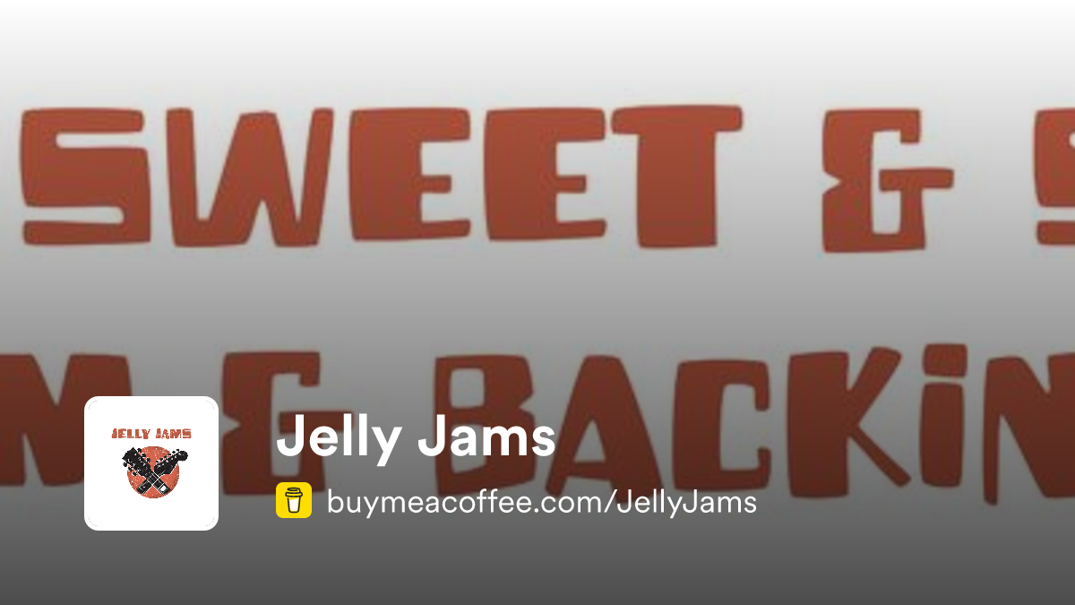 Jelly Jams is Guitar, bass, and drum backing jam tracks - Buymeacoffee