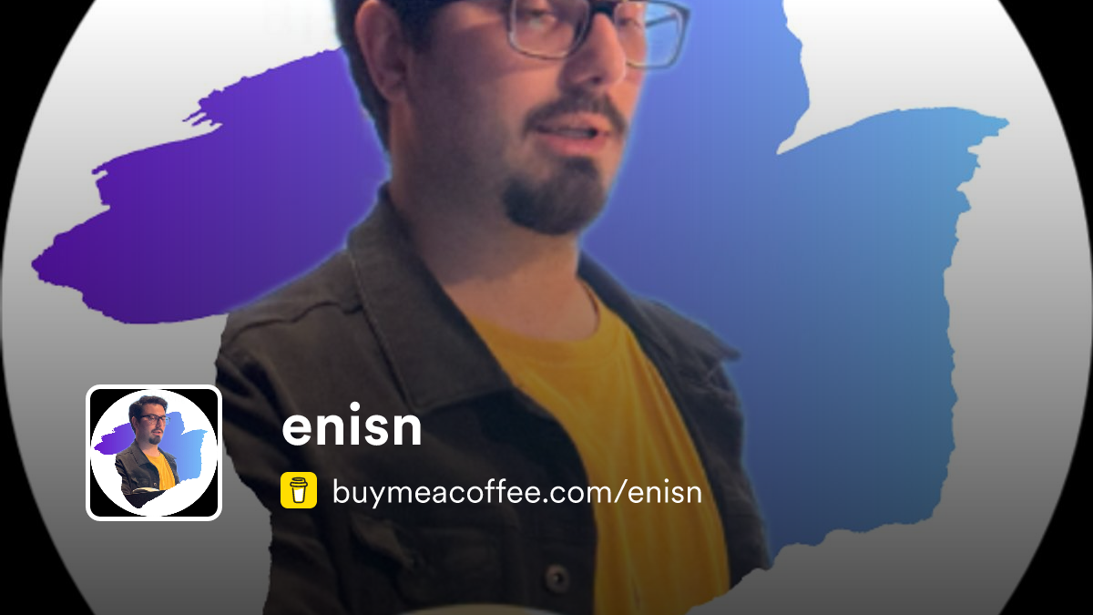 enisn is developer of open-source projects - Buymeacoffee