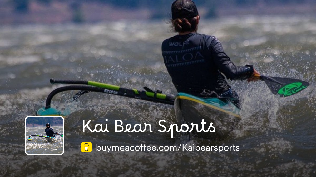 Kai Bear Sports is Water sports photography - Buymeacoffee