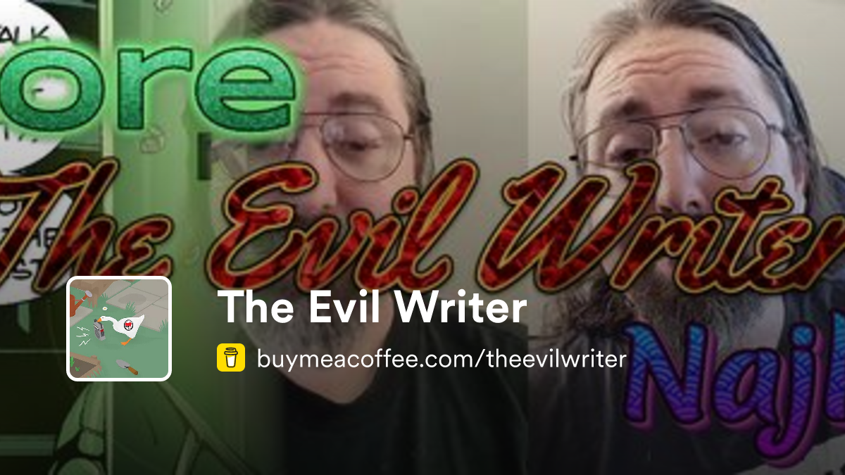 The Evil Writer is Making anti-cult, anti-fascist, and pro-nerd content - Buymeacoffee