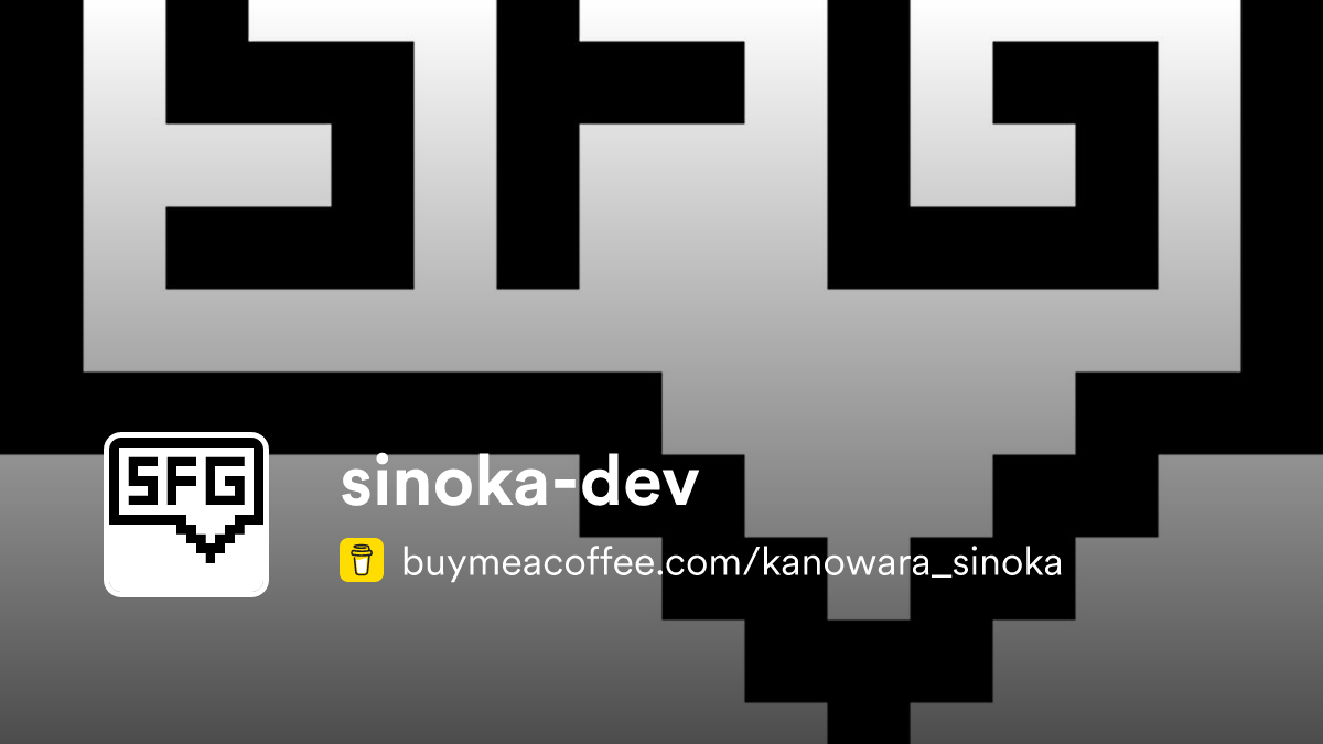 sinoka-dev is coding - Buymeacoffee