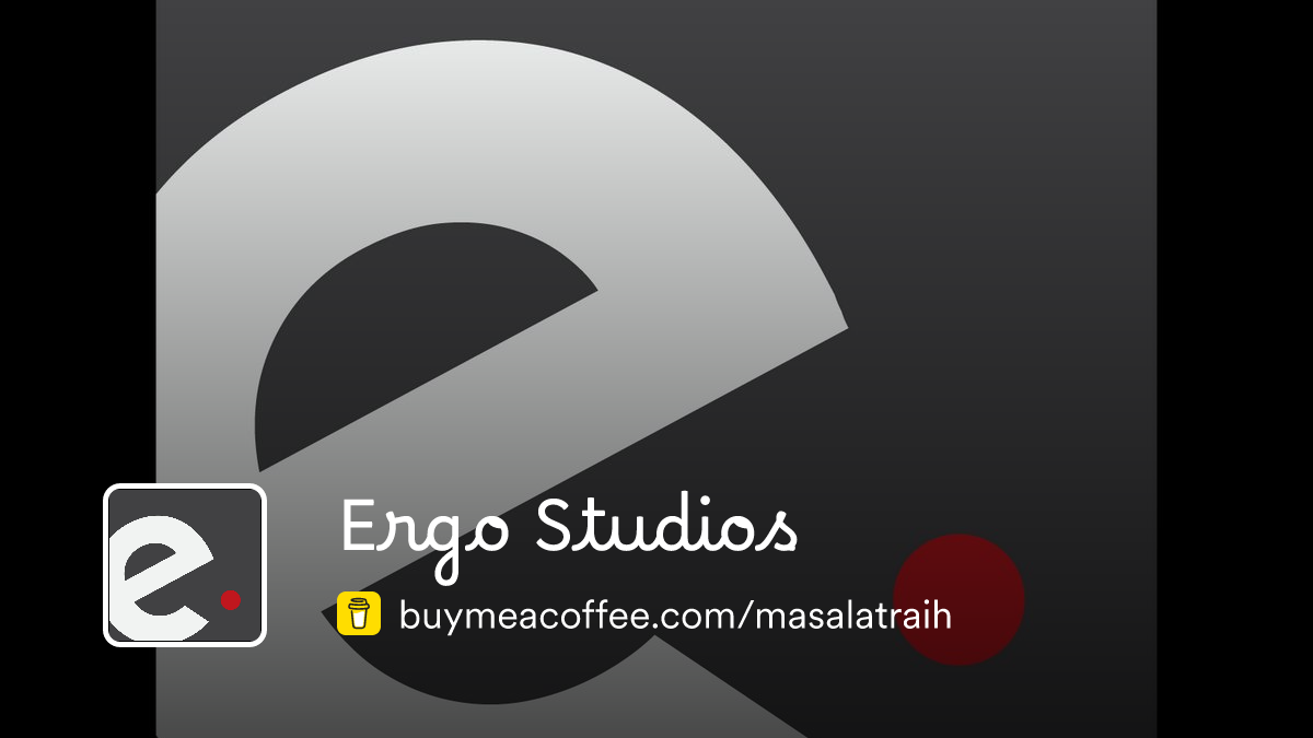 Ergo Studios is Podcasts - Buymeacoffee
