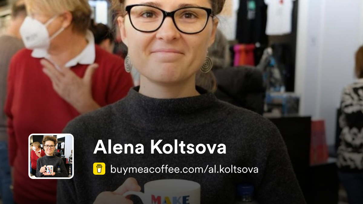 Alena Koltsova - Buymeacoffee