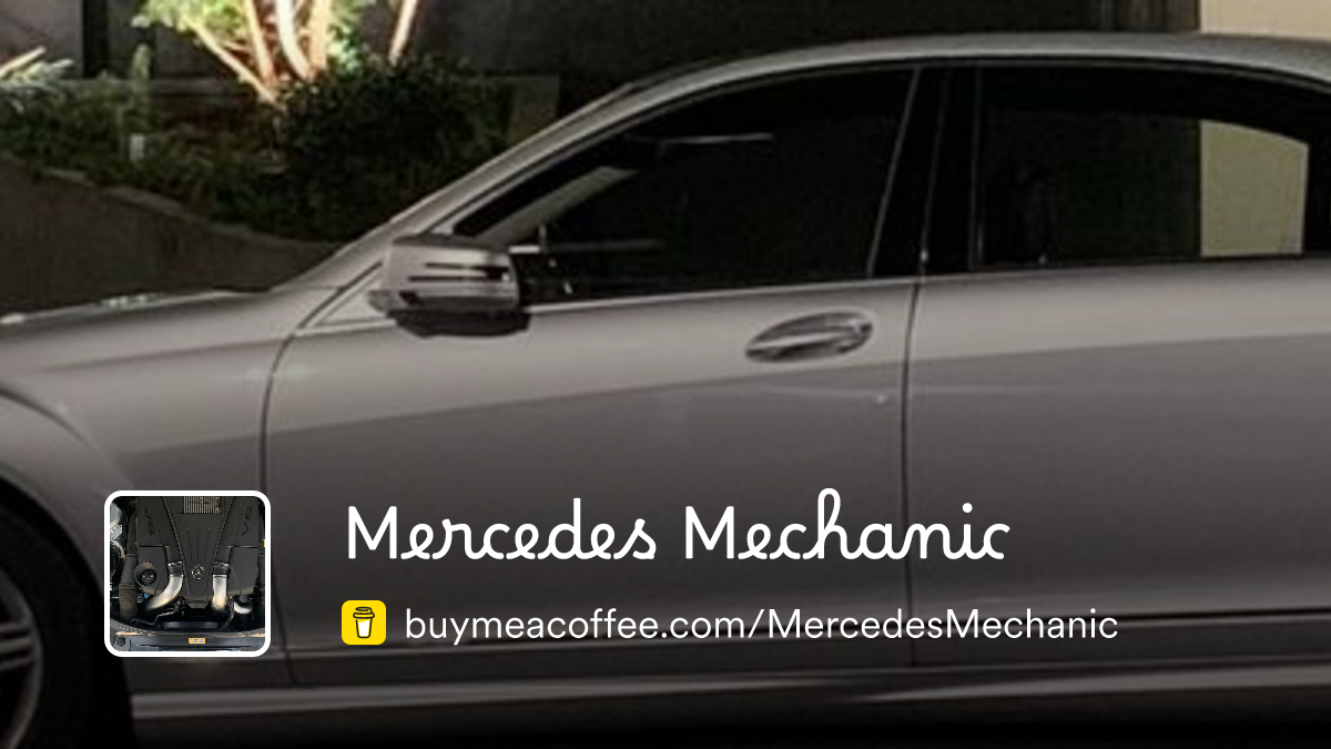 Mercedes Mechanic is Teaching others how to fix their Mercedes ...