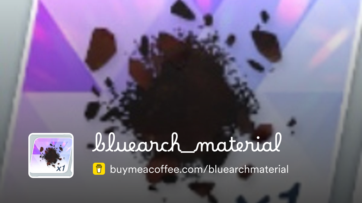 bluearch_material - Buymeacoffee