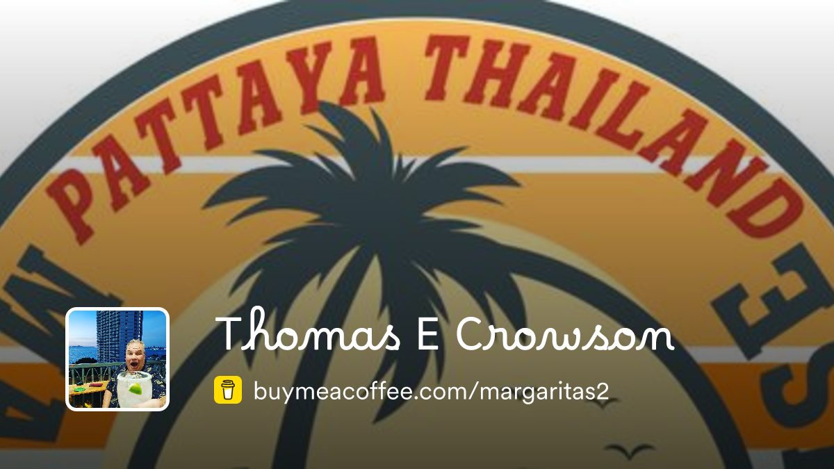 Thomas E Crowson is creating @margaritasinparadise a YouTube channel ...