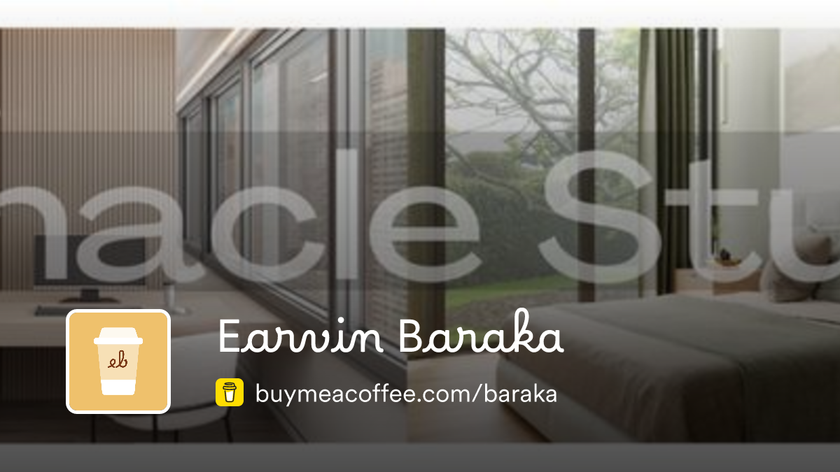Membership | Earvin Baraka - Buymeacoffee