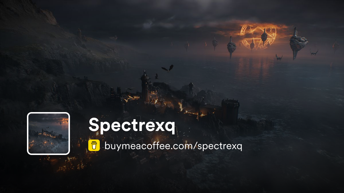 Spectrexq - Buymeacoffee