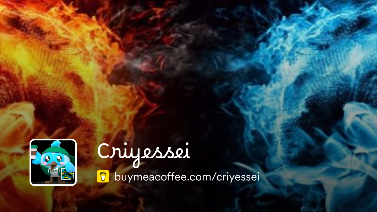 Criyessei is a CE, creator free user scripts - Buymeacoffee