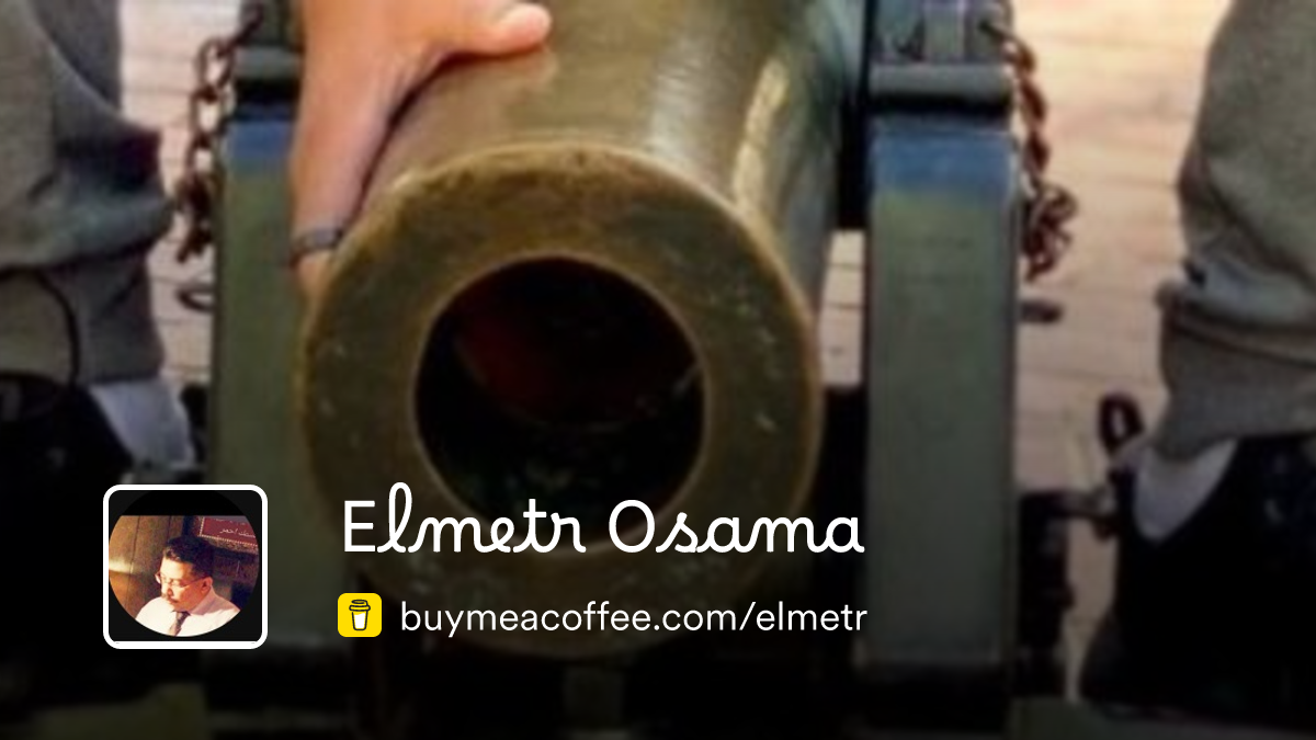 Elmetr Osama - Buymeacoffee