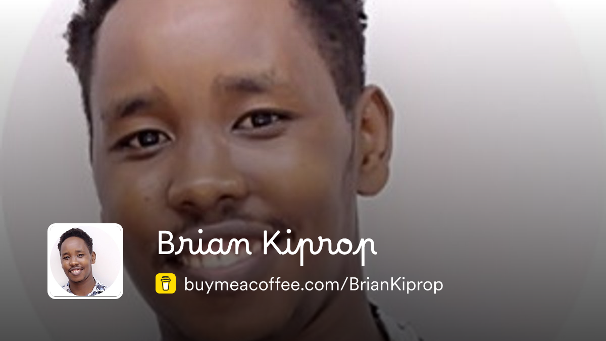 Brian Kiprop is providing study abroad consultation - Buymeacoffee