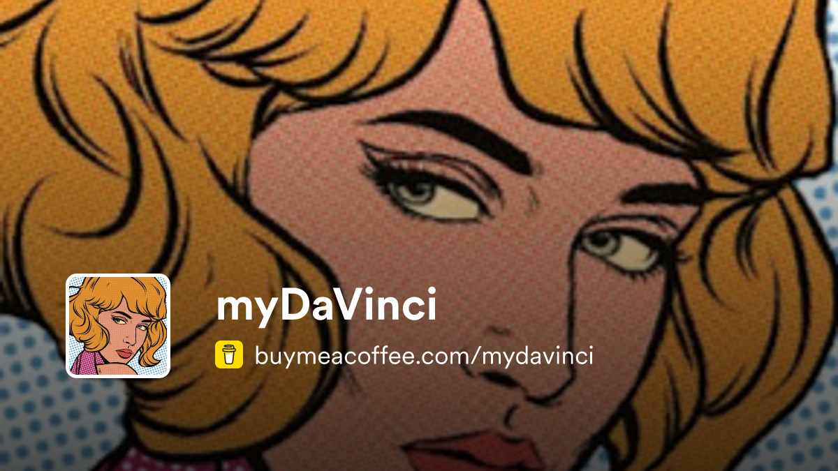 myDaVinci is Photo to art by hand drawn, since 2000. - Buymeacoffee