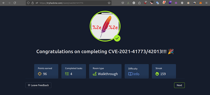 CVE-2021–41773/42013-THM-Writeup | Task-4 — Mohamed Ali - Buymeacoffee