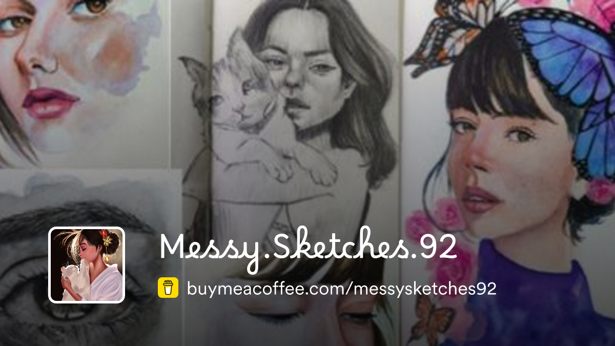 Messy.Sketches.92 is Portrait drawings - Buymeacoffee