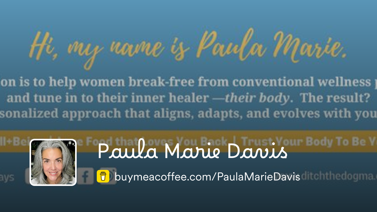 Paula Marie Davis is Live Show Host | Community Builder | Well+Being ...
