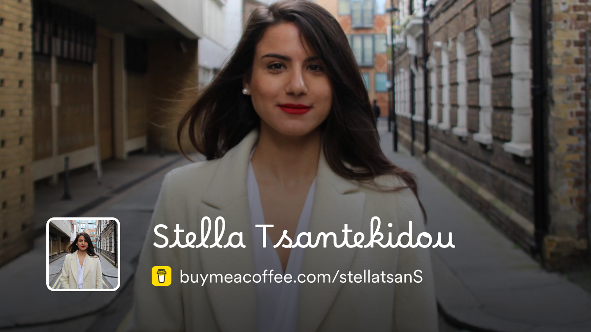 Stella Tsantekidou is writer - Buymeacoffee