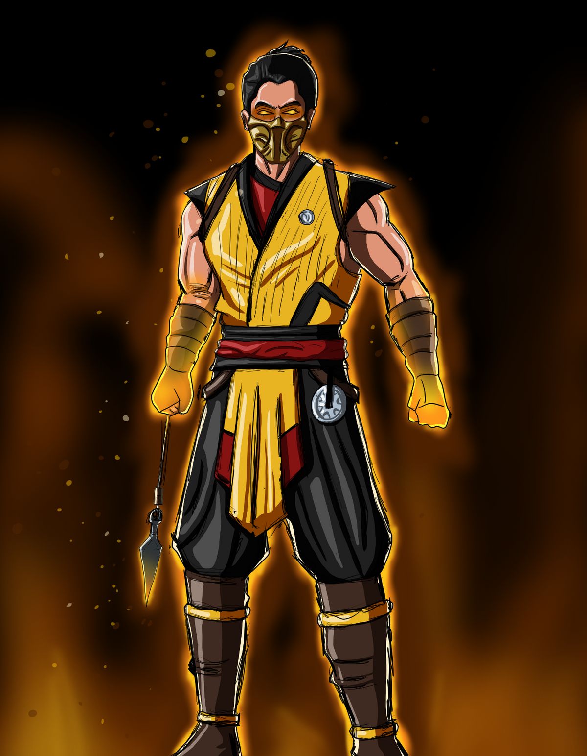 Scorpion MK 1 Drawing — Allen Thomas - Buymeacoffee