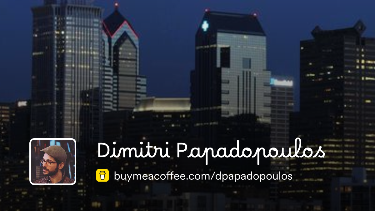 Dimitri Papadopoulos - Buymeacoffee