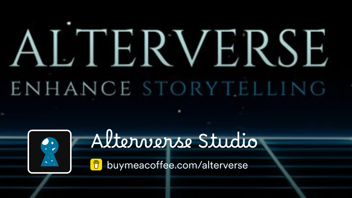Alterverse Studio is an AI-Driven Filmmaking Studio set on enhancing storytelling - Buymeacoffee
