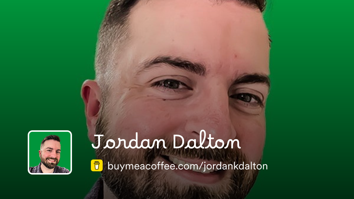 Jordan Dalton is MyCoverLetterGenerator.com - Buymeacoffee
