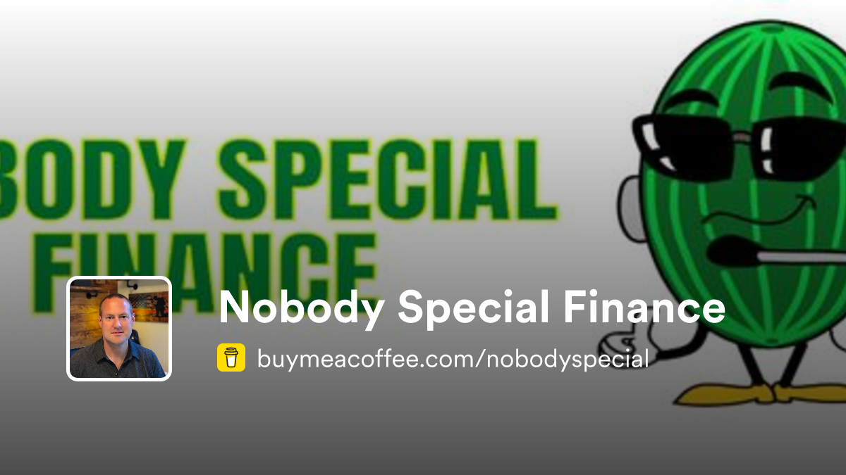 Nobody Special Finance is creating easy to understand financial and ...